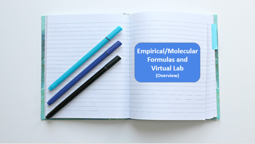 1.26.23 - Lesson Overview - Empirical/Molecular Formulas and Virtual Lab