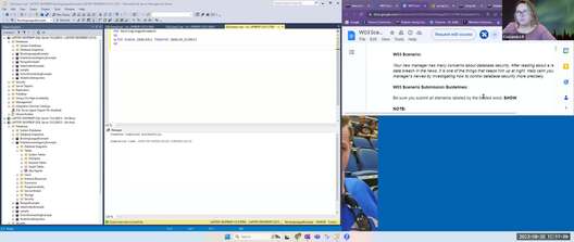 W03 Scenario Cassandra Risner