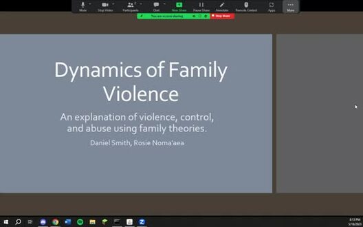 Dynamics of Family Violence