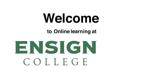 Ensign College Orientation