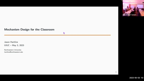 Illinois Computer Science Speaker Series - Public - Illinois Media Space