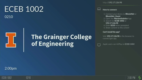 Computer Systems Engineering (ECE 391 AL) Fall 2025 - Illinois Media Space