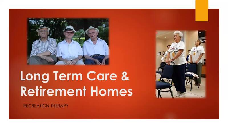 Practicum Prep - Long Term Care & Retirement Home Presentation