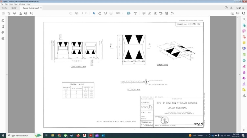 CAD B - Speed Cushion 3D Projection Help