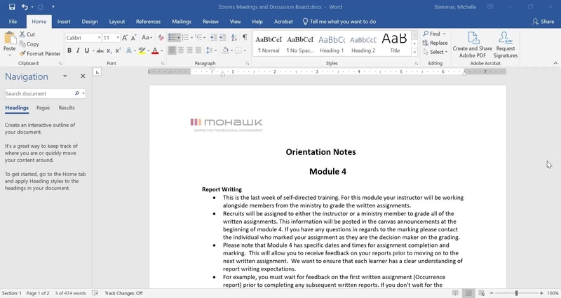 CFT-CO Orientation Video - Module 4 & Report Writing