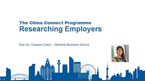 China Connect Programme - Researching Employers