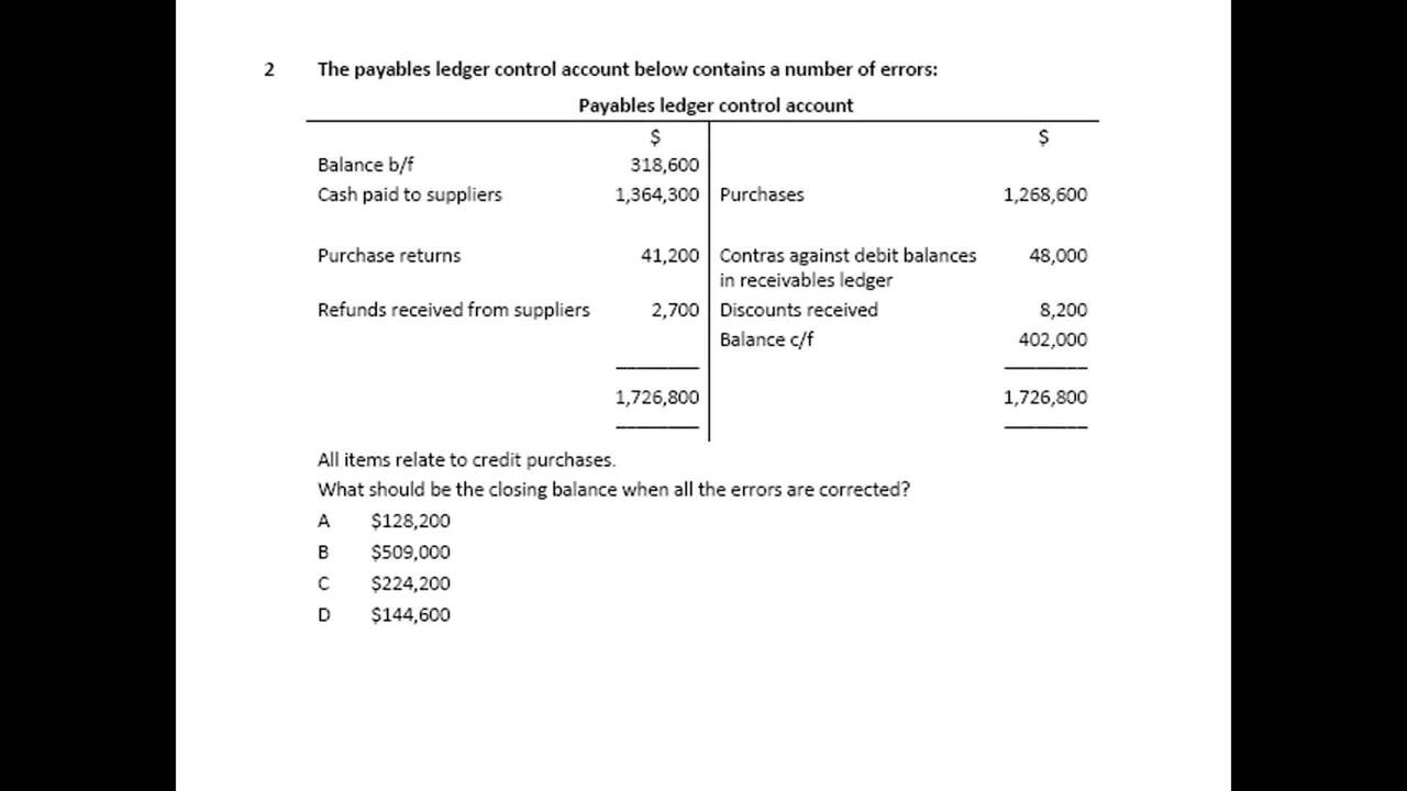 Identifying And Correcting Errors