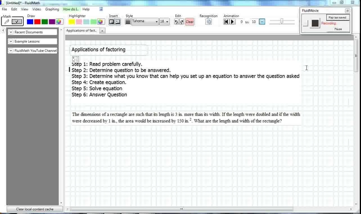Applications of Quadratic Equations