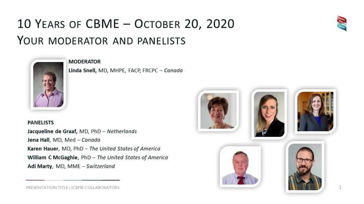 Celebrating 10 years of CBME