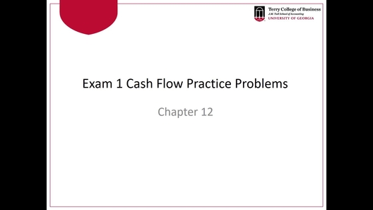 Practice Cash Flow Problems