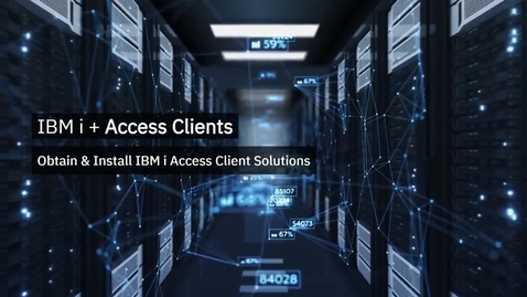 IBM i ACCESS - IBM Mediacenter