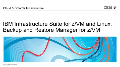 z/VM - IBM MediaCenter