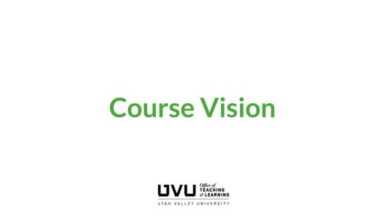 1-Course Vision_Playlist