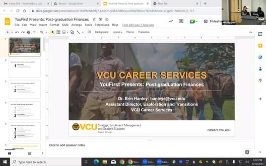 You First Presents: Post-Graduation Finances