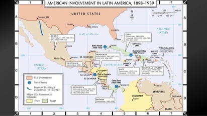 American Imperialism Map