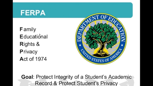 Updating FERPA status