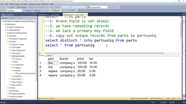 Breanna: Second Normal Form