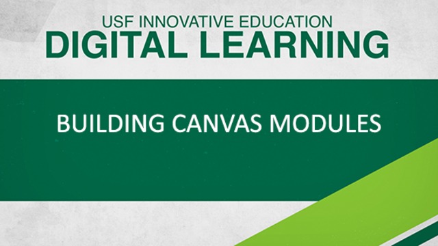 Building Canvas Modules