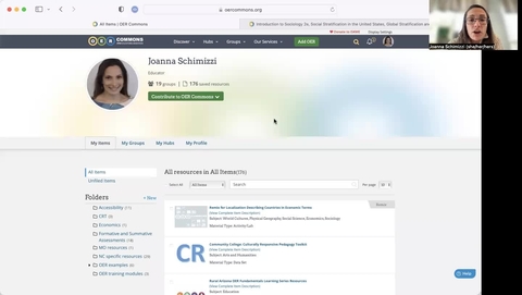Using Open Author on OER Commons