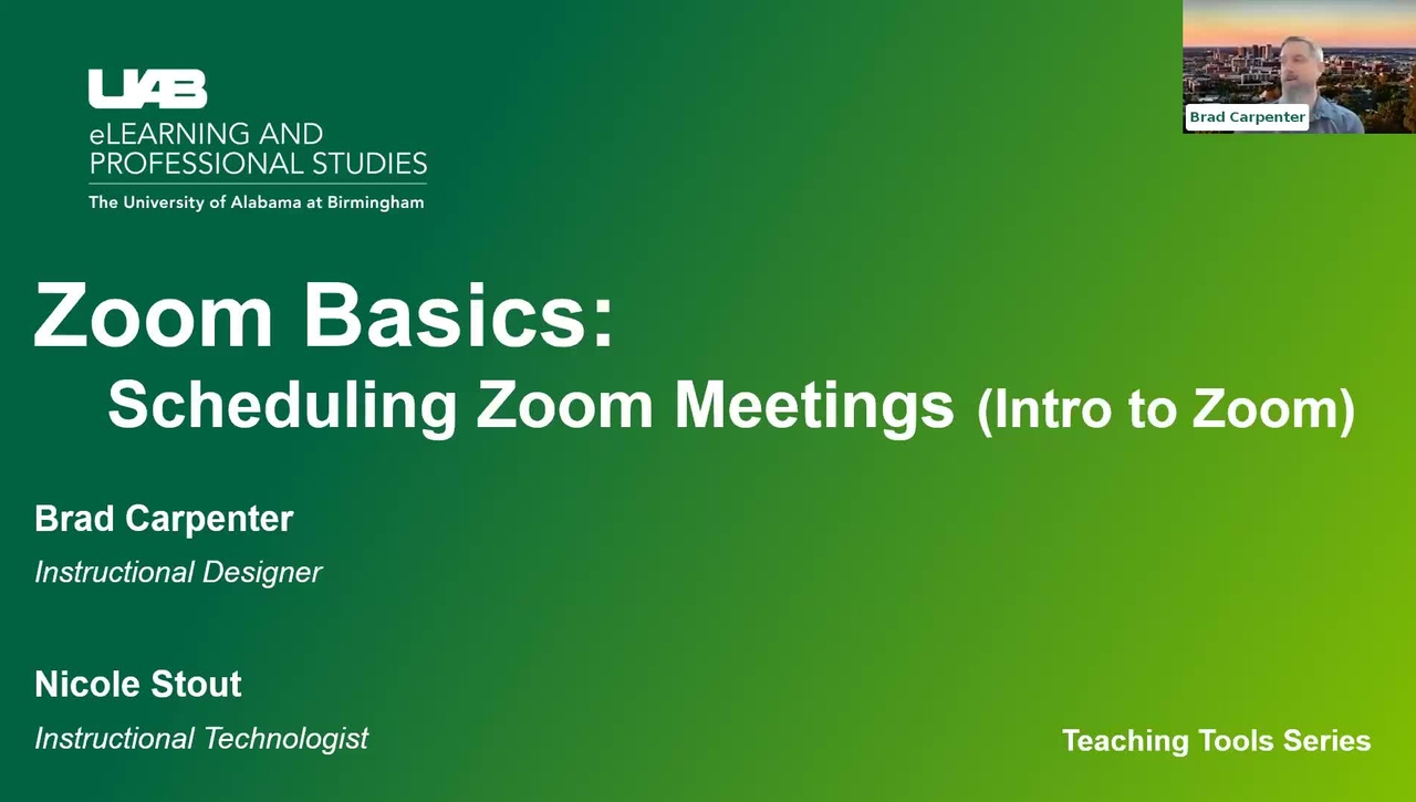 The University of Alabama at Birmingham