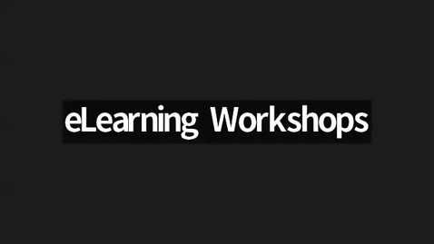 eLearning Recorded Workshops - The University of Alabama at Birmingham