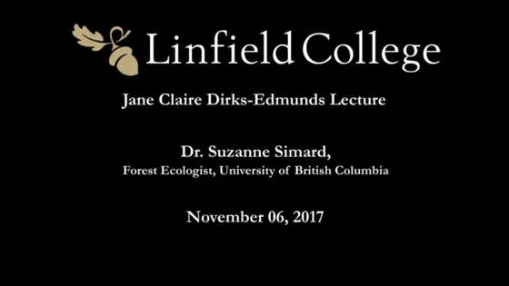 Jane Claire Dirks-Edmunds Lecture: Suzanne Simard