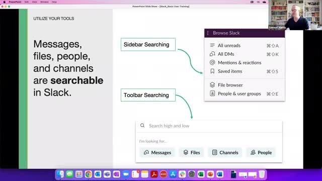 Slack: Using Search