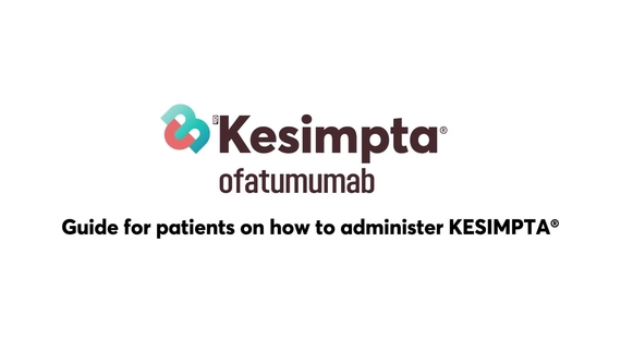 Guide for patients on how to administer KESIMPTA®