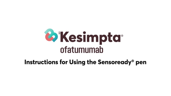 Guide for patients on how to administer KESIMPTA®