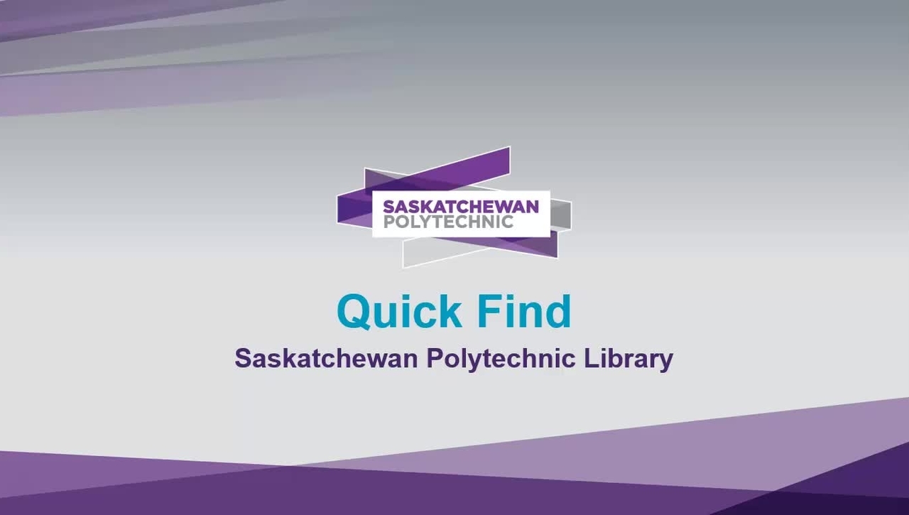 Videos on Sask Polytech