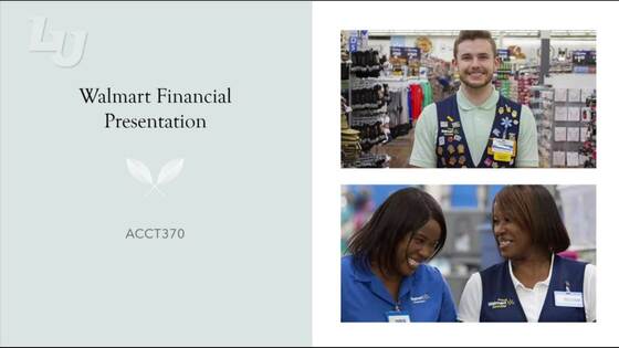 ACCT 370 Financial Analysis Presentation Assignment