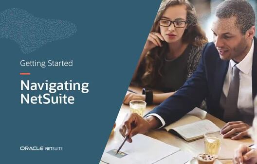 Navigating NetSuite