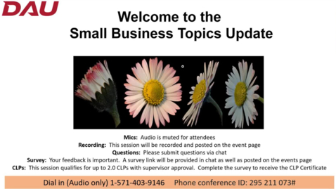 Small Business - Defense Acquisition University