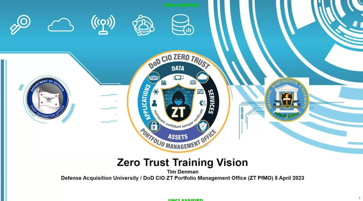 Tim Denman - Zero Trust Training Vision - Day 02 - Session 10