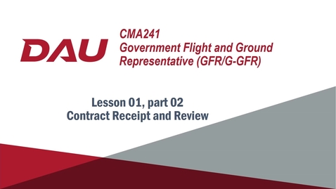 Post Award Contract Management - Defense Acquisition University