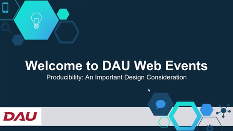DAU Web Events - Defense Acquisition University