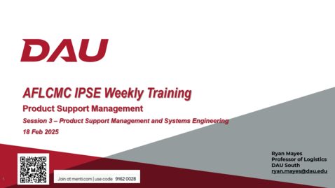 dau logistics elements