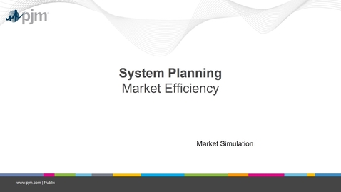 Training - PJM Interconnection | Videos