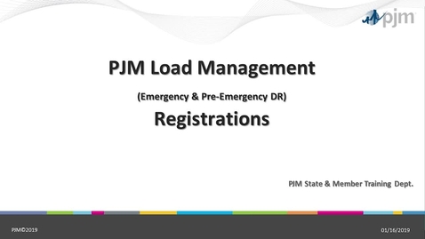 Training - PJM Interconnection | Videos