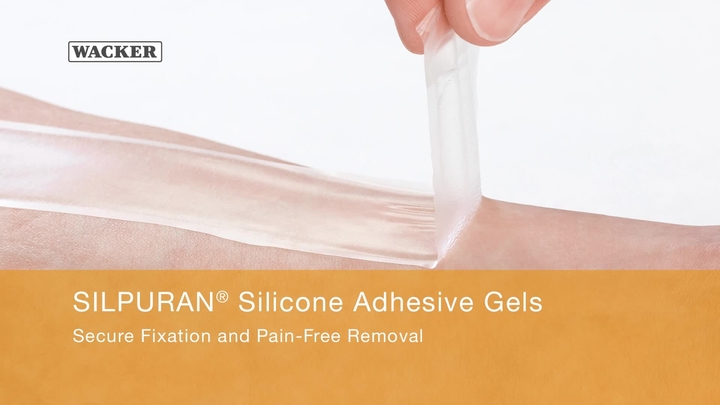 SILPURAN® Silicone Adhesive Gels – Secure Fixation and Pain-Free Removal