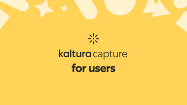 Kaltura Learning - Kaltura Learning Site