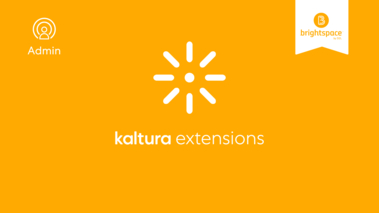 Kaltura Learning - BrightSpace