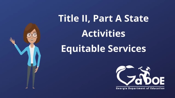 Title II Part A Equitable Services GeorgiaLearns Video