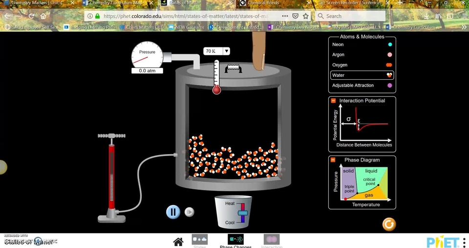 Chemistry 19 Water Simulation