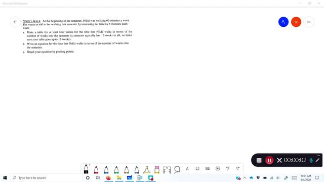 Finding the Equation for an Application Problem 2