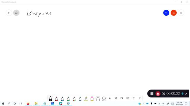 Solving a Linear Equation Algebraically