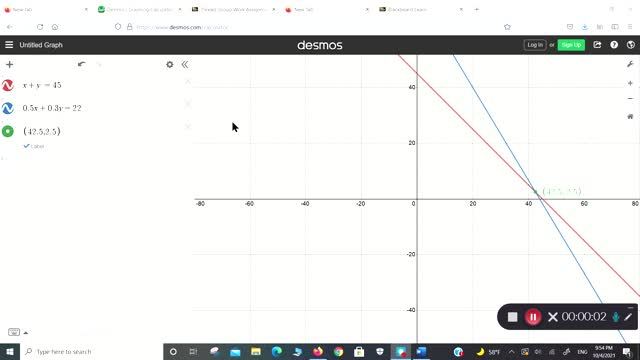 Pasting your Desmos graph into Word for group assignments
