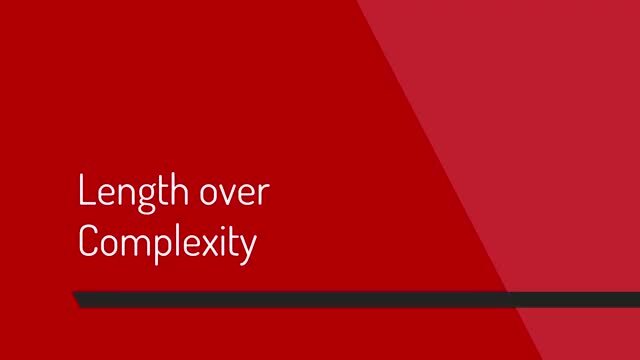 Length over complexity