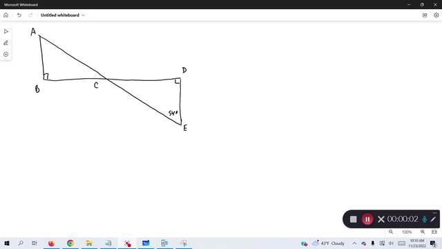 Finding Missing Angles Using Geometry