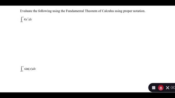 Math 252 FTC with proper notation examples 1 and 2